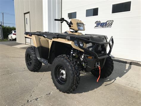 Polaris Sportsman 570 Eps Tan 2019 3 Moto Sport 100 Limites
