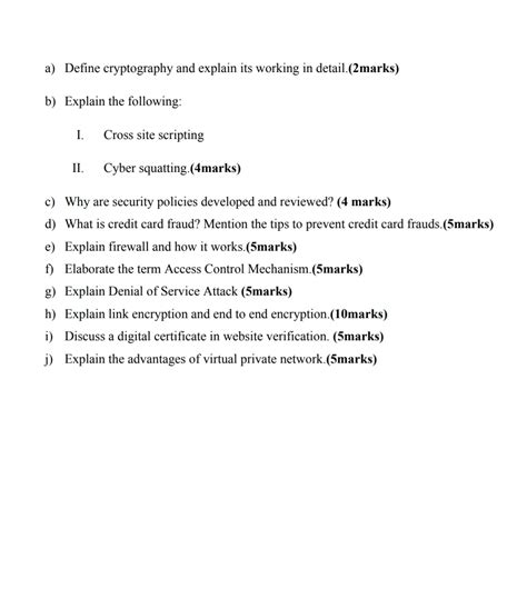 Solved A ﻿define Cryptography And Explain Its Working In