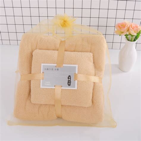 Jual Hc Handuk Mandi Dewasa Set 2in1 Handuk Badan Dan Wajah Lembut