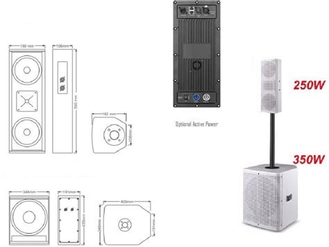 Loa Line Array VX mini 600W giá bán buôn