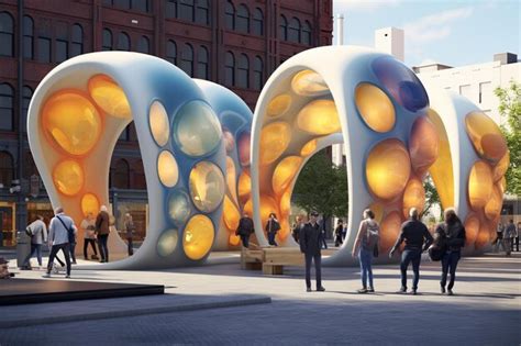 Premium Photo Public Art Installations Celebrating The Cultural 00480 02