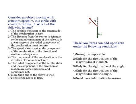 Consider An Object Moving With Constant Radius R Which Of The