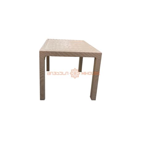 პლასტმასის მაგიდა R031 90 90 კაპუჩინო