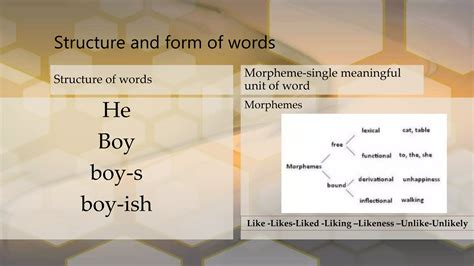 Morphology Subfield Of Linguistics Ppt