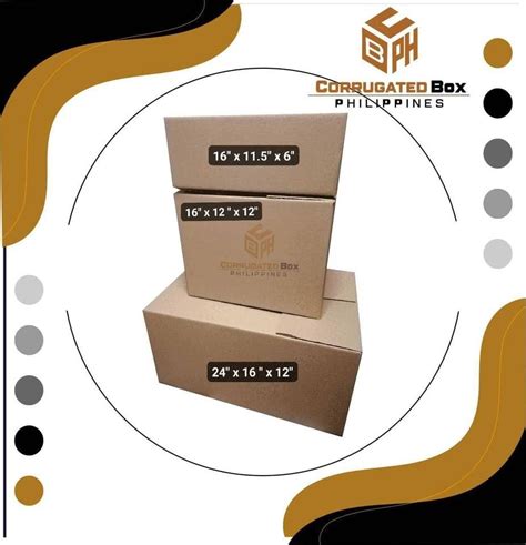 Brand New Corrugated Rsc Box On Hand Corrugated Box Furniture And Home Living Home Improvement