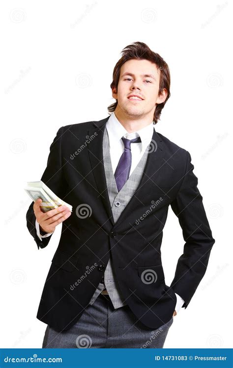 Jefe Con El Dinero Imagen De Archivo Imagen De Dinero