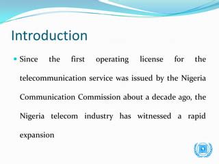 GIS AS TOOL FOR TELECOMMUNICATION NETWORK INFRASTRUCTURE MANAGEMENT | PPT