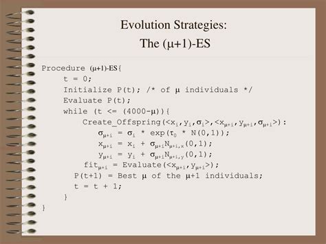 Ppt Understanding Evolution Strategies Procedures And Examples