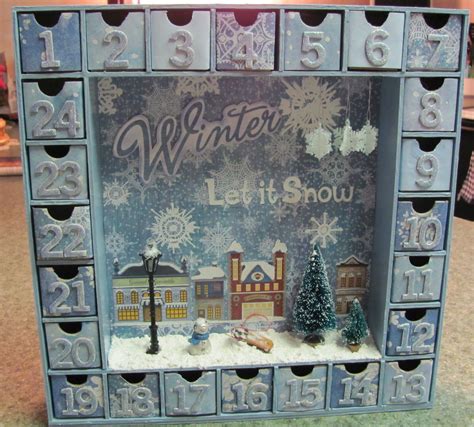 Kaisercraft Advent Calendar Wood Advent Calendar Diy Advent Calendar