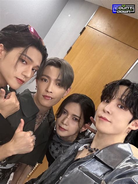 230629 Mnet M Countdown Twitter Update With Ateez Pre Show Photos R