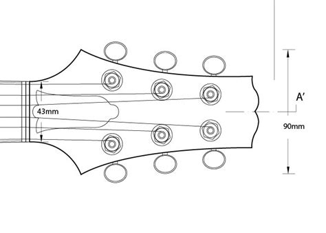 Gibson Headstock Template