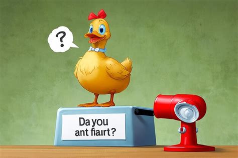 Advertising Podium Photo Of Can You Make A Picture Of A Duck Who Is Letting A Fart Premium Ai