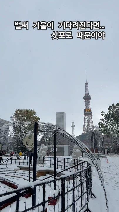 벌써 겨울이 기다려진다면… 삿포로 때문이야 삿포로 겨울 여행 일본여행 겨울여행 Youtube