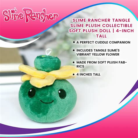 Slime Rancher 4 Mini Plush Tangle Free Shipping Toynk Toys
