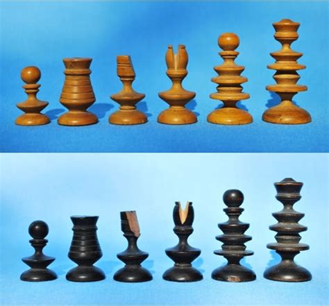 Old English Pattern Wooden Set 18th Century