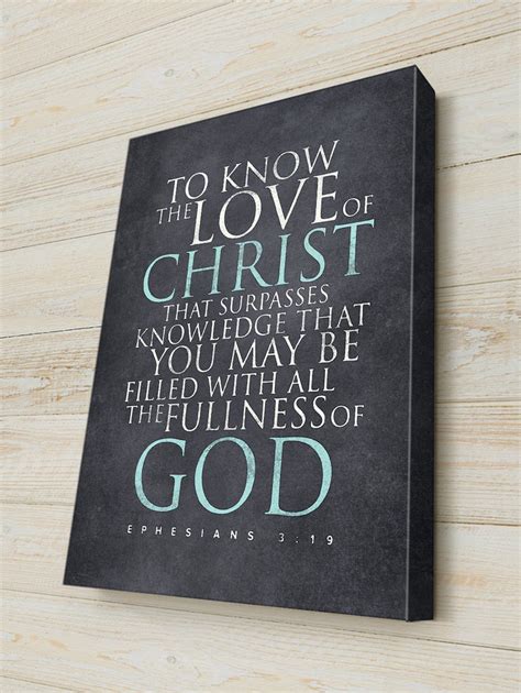 Custom Scripture Wall Art Bible Verse On Canvas Fully Etsy