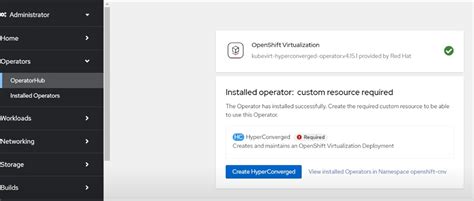 deploying openshift virtualization on rosa gui red hat cloud
