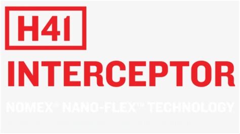 H41 Interceptor Logo W Messaging White Hd Png Download Kindpng
