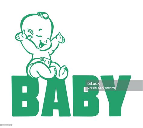 아기 아기에 대한 스톡 벡터 아트 및 기타 이미지 아기 신생아 알림 메시지 Istock