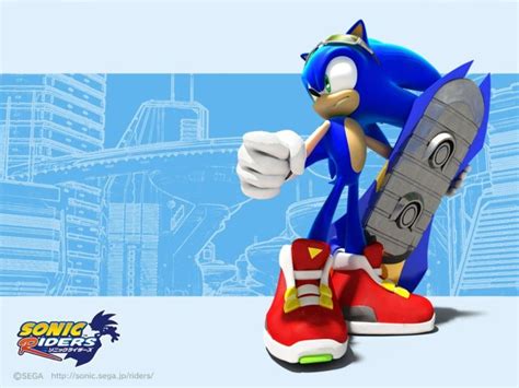Sonic Sonic Riders Sonic The Hedgehog Hoverboard Wallpapers Hd