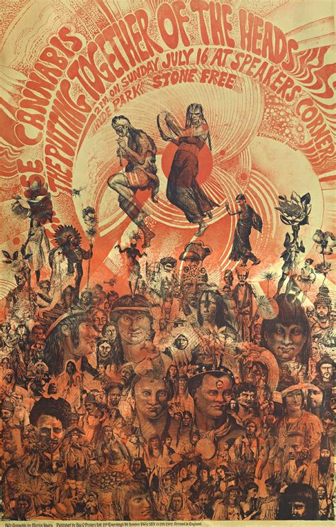 Legalise Cannabis Martin Sharps Poster 1967