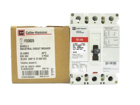 CULTER HAMMER FD3025 SER. C 600VAC 25A NSMP – MRO Global Solutions