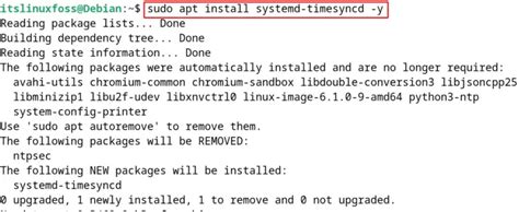 How To Sync Time On Debian Its Linux FOSS How To Sync Time On Debian Its Linux FOSS