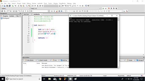 Codeblocks Code Error Why There Is Two Different Answer Stack