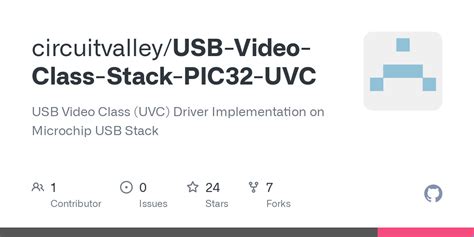 GitHub Circuitvalley USB Video Class Stack PIC UVC USB Video Class UVC Driver
