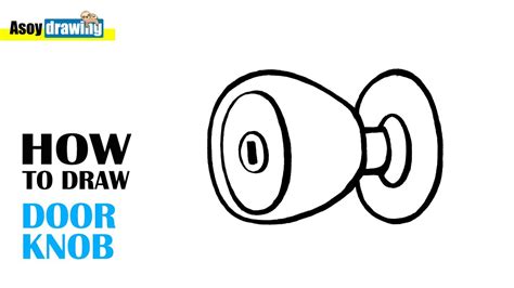 How To Draw Door Knob YouTube