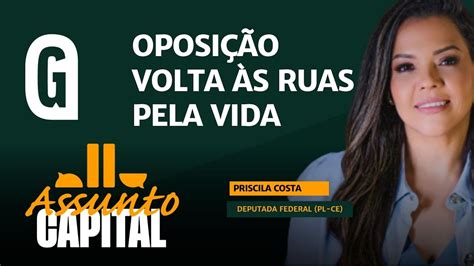 Manifestantes da oposição voltam às ruas para defender a vida YouTube
