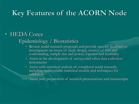 PPT Academic Centers Research Node Of PECARN ACORN PowerPoint