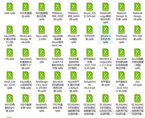 整理了一份很全的axure元件库 知乎