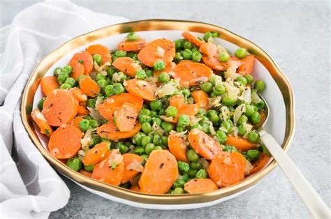 Carrots And Peas Quick And Easy Side Dish Delicious Meets Healthy