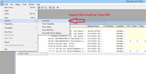 How To Trace Sql Queries With Mssql Profiler · Docuware Support Portal