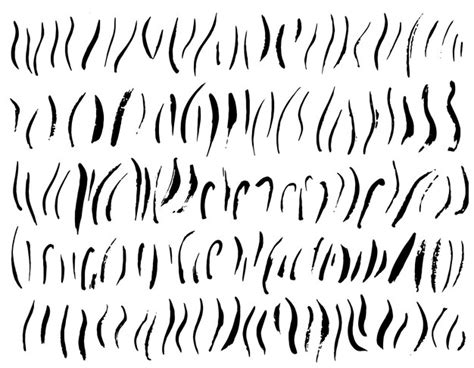 Premium Vector Hand Drawn Black Ink Grunge Grass