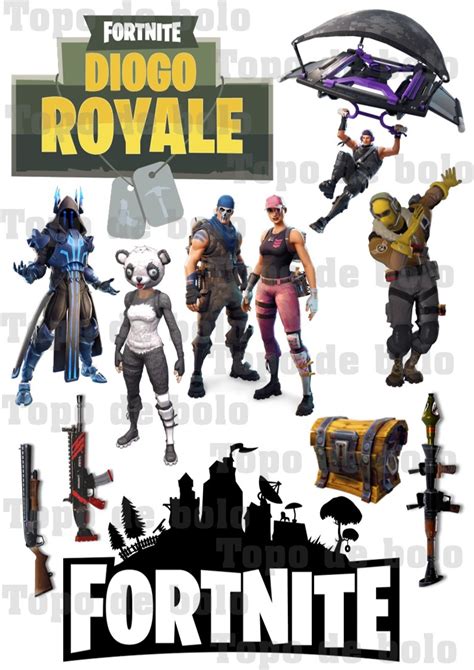 Topper Fortnite Para Imprimir