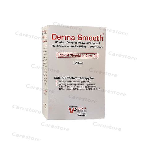 Derma Smooth Oil 120ml Carestore