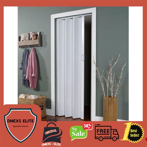 Jual Pintu Sekat Pintu Lipat Pvc Pvc Folding Door Ruangan Anti