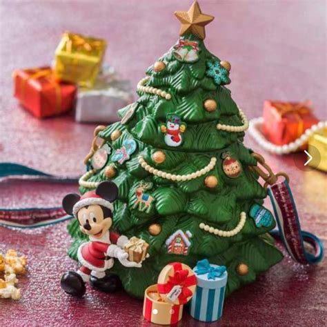 Disney Christmas Popcorn Bucket Hobbies And Toys Memorabilia