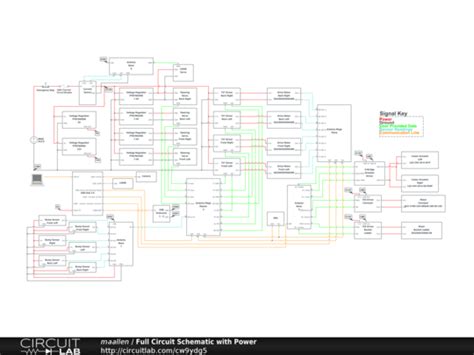 Full Circuit Schematic With Power CircuitLab
