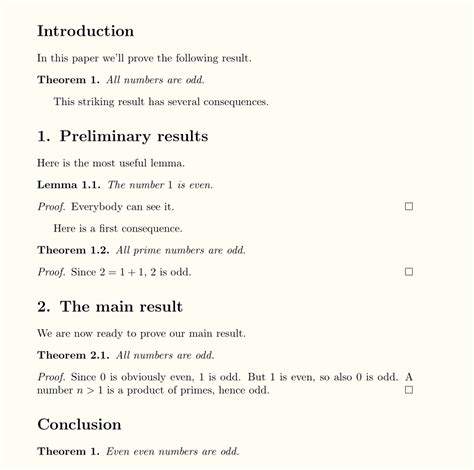 Numbering How Can I Number Theorems In Introduction Without Section