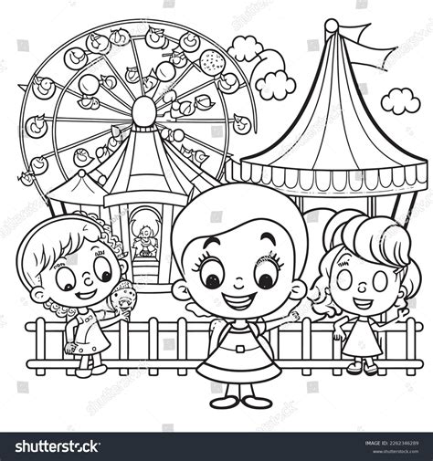Fair Rides Coloring Pages 33 Carnival Coloring Pages Free Pdf