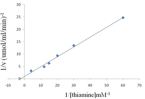 The Lineweaver Burk Plot Showing The Effect Of Varying Concentrations