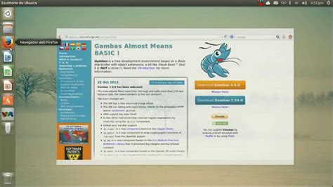 Instalar Gambas 35 En Ubuntu Youtube