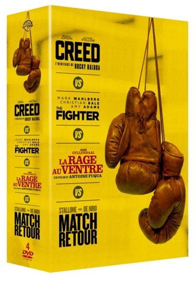 Coffret Boxing 4 Films DVD Ryan Coogler David O Russell Antoine