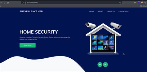 Hackthebox Machines Surveillance Writeup Byte Mind