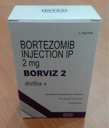 Borviz 2mg Anti Cancer Injection Bortezomib 2mg Intas