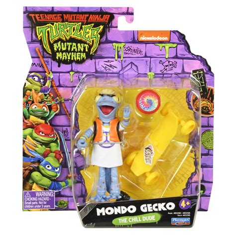 Teenage Mutant Ninja Turtles Mutant Mayhem Mondo Gecko Basic Action