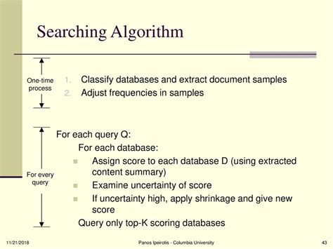 Classifying And Searching Hidden Web Text Databases Ppt Download
